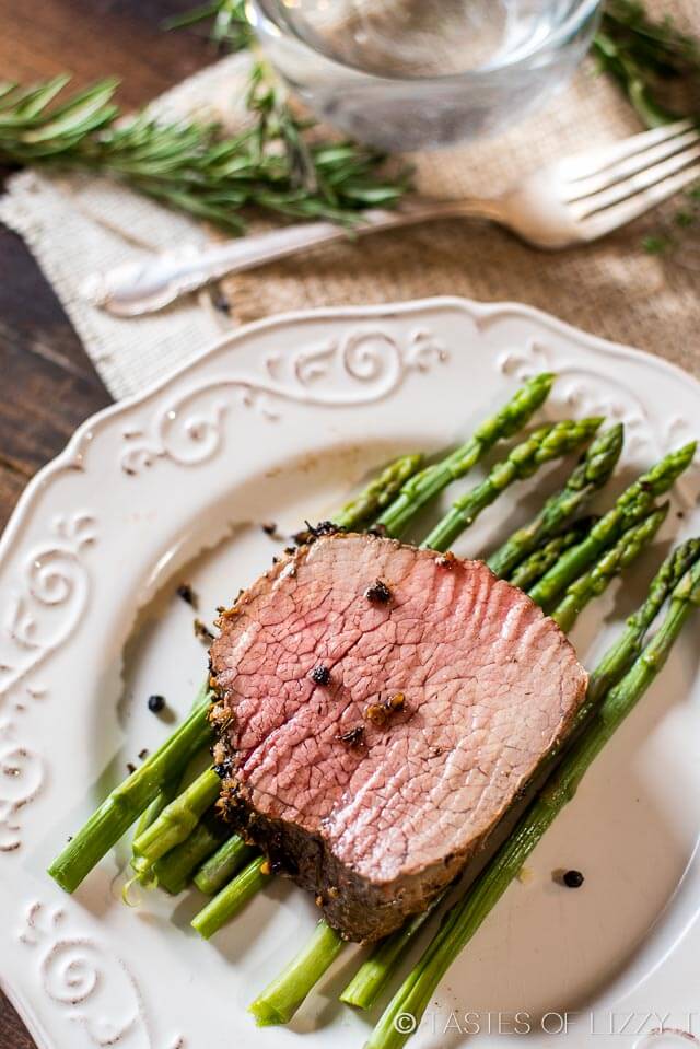 Garlic Herb-Crusted Roast Beef - Tastes of Lizzy T's Garlic Herb-Crusted Roast Beef - Tastes of Lizzy T's