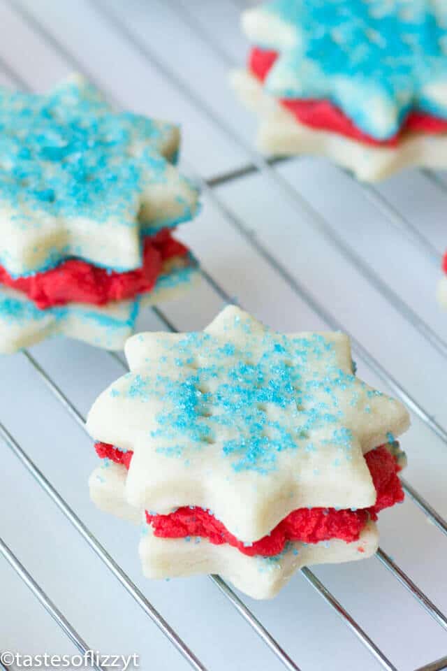 Cream Wafer Sandwich Cookies {Easy Cut Out Cookie Recipe}