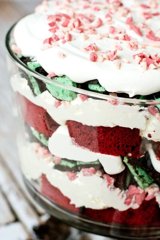 Peppermint Cheesecake Trifle Easy Layered Christmas Dessert Recipe Peppermint Cheesecake Trifle Easy Layered Christmas Dessert Recipe