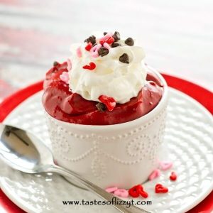 Red Velvet Pudding {Homemade Amish Pudding Mix Recipe}