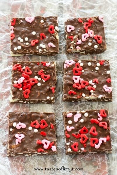 Triple Chocolate Crunch Bars {Homemade Candy Recipe w/ Crisped Rice}