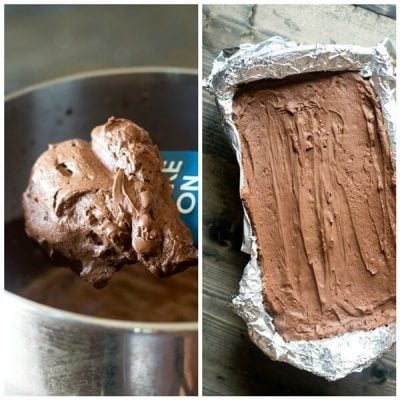 Triple Chocolate Frozen Dessert {An Easy No Bake Dessert Recipe}