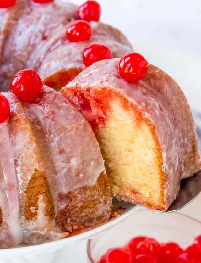 Shirley Temple Cake Recipe with Cherries {A Twist on a Favorite Drink}