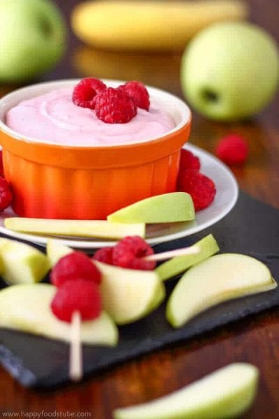 Easy Raspberry Mascarpone Fruit Dip {A Quick 4 Ingredient, 5 Minute ...