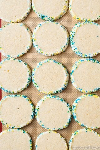 Refrigerated Sugar Cookies {Easy Slice 'n Bake Sugar Cookie Recipe}