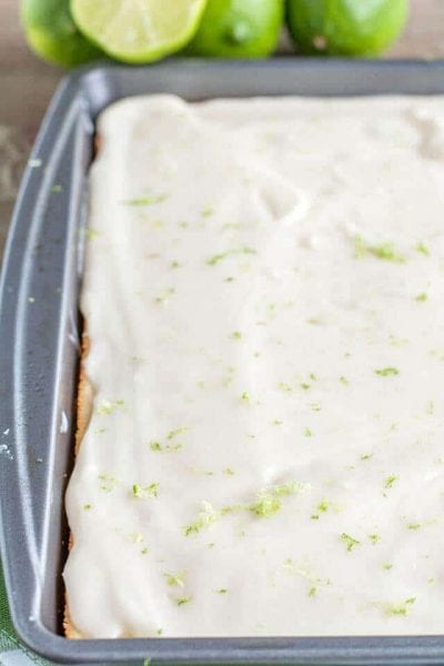 Key Lime Sheet Cake {A Fun and Easy Summer Sheet Cake}