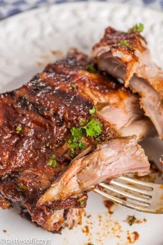 How to Make Easy Fork Tender Ribs | Tastes of Lizzy T
