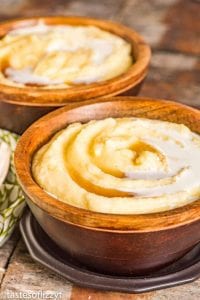 Cornmeal Mush Recipe {Easy Corn Polenta} | Tastes of Lizzy T