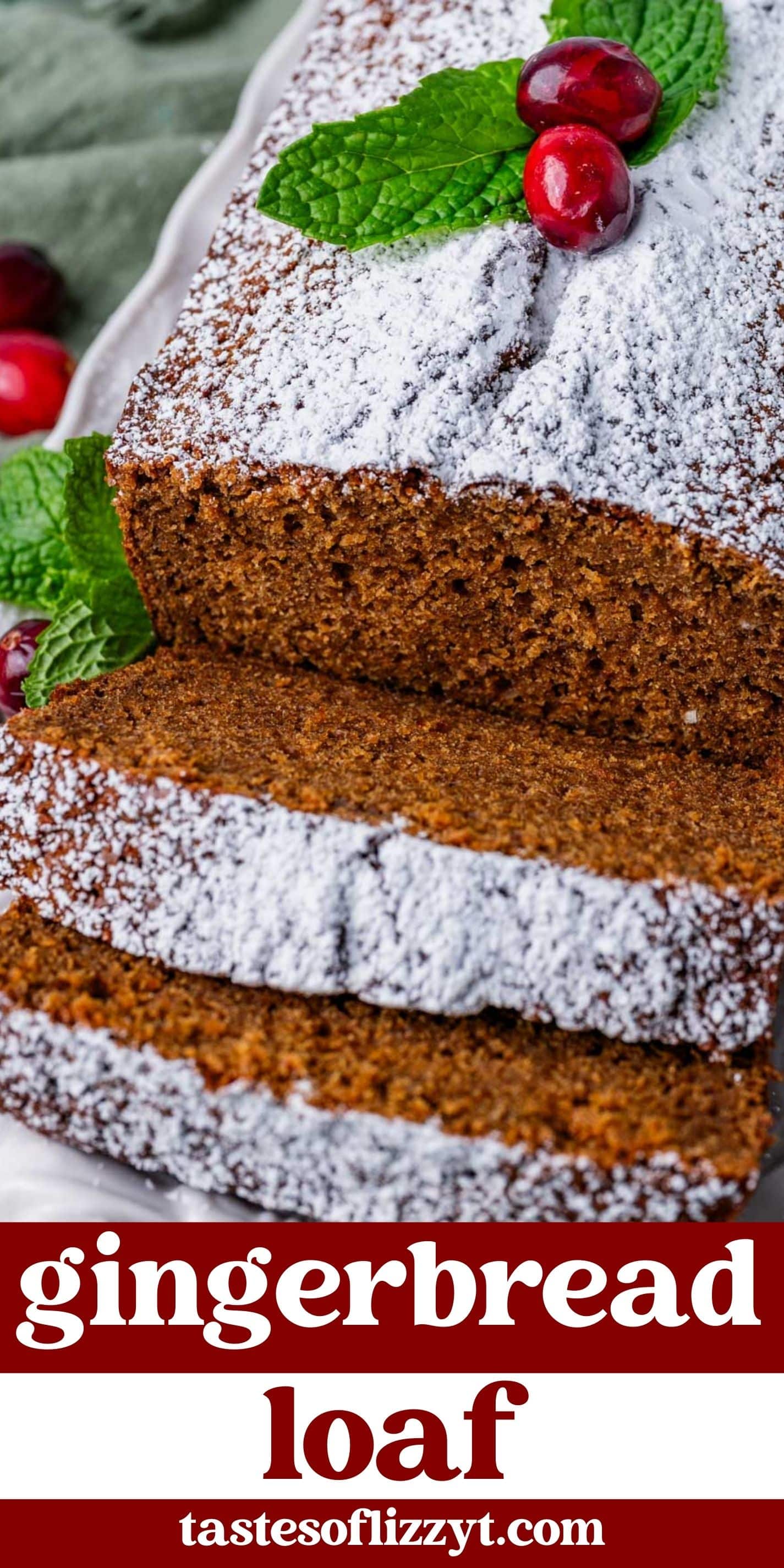 Gingerbread Loaf (Better than Starbucks) | Tastes of Lizzy T