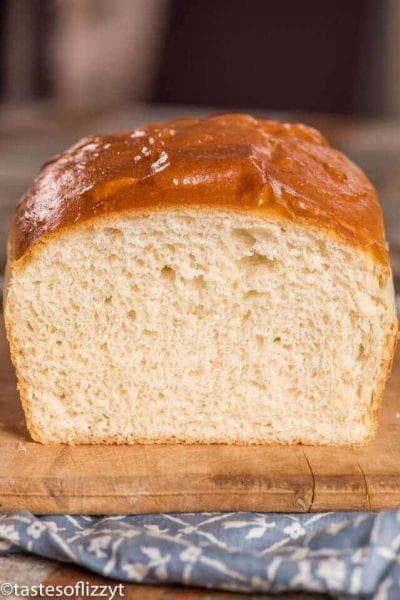 Potato Bread {Fluffy White Bread Recipe} | Tastes of Lizzy T