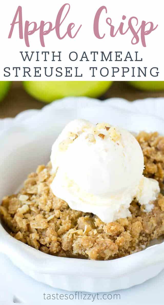 Easy Apple Crisp Recipe {Homemade Amish Apple Goodie}