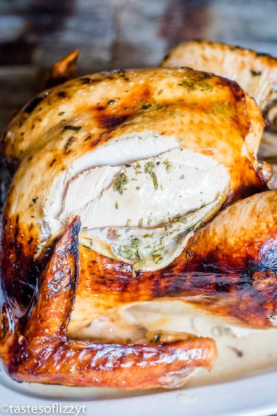Cooking a Turkey in a Roaster | Tastes of Lizzy T