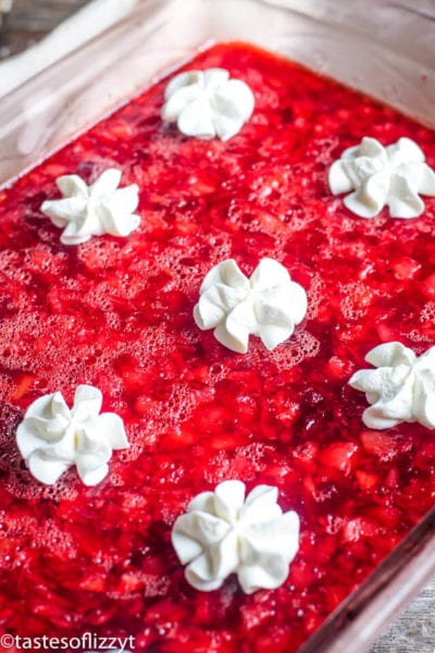 Cranberry Jello Salad {Easy Christmas Fruit Dessert or Holiday Side Dish}