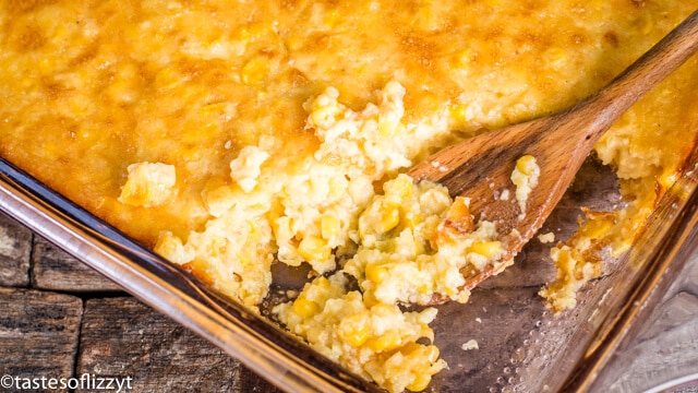 Easy Corn Pudding Recipe {Homemade Creamy Corn Casserole}