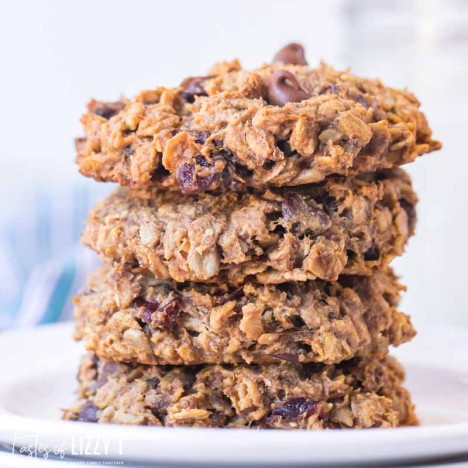 Oatmeal Breakfast Cookies Recipe - Tastes of Lizzy T