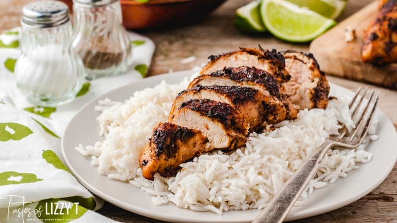 Caribbean Jerk Skillet Chicken Recipe - Tastes of Lizzy T