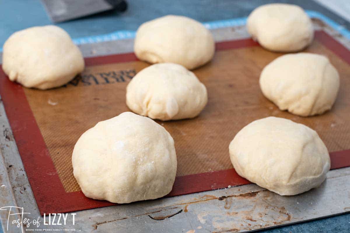 Homemade Hamburger Buns {Soft & Fluffy} - Tastes of Lizzy T