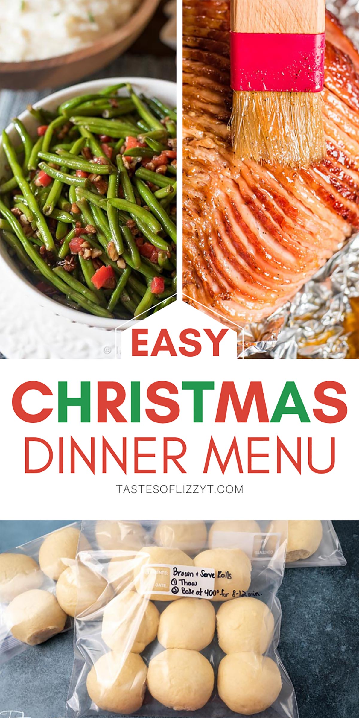 Easy Christmas Dinner Menu with Timeline Tastes Of Lizzy T