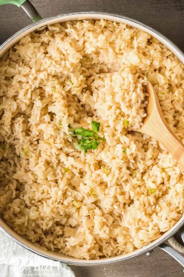 Mexican White Rice (Arroz Blanco) | Tastes of Lizzy T