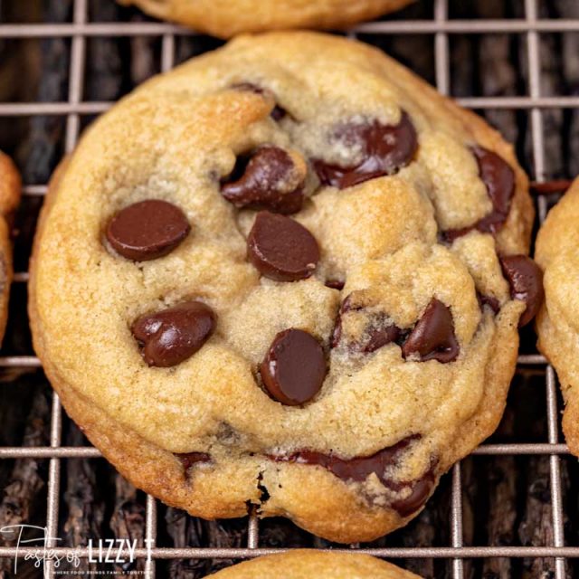 Easy Chocolate Chip Cookies {Chewy & Soft} | Tastes of Lizzy T