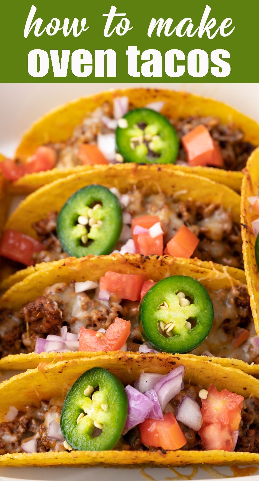 Oven Baked Tacos in Soft or Hard Shells | Tastes of Lizzy T