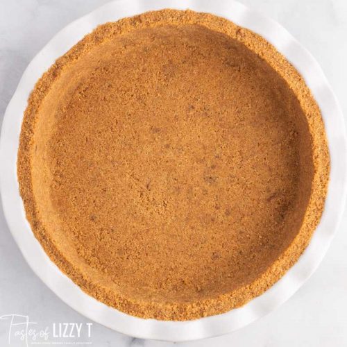 How to Make a Graham Cracker Crust | Tastes of Lizzy T