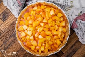 Easy Peach Pie {No Bake with Jello} | Tastes of Lizzy T