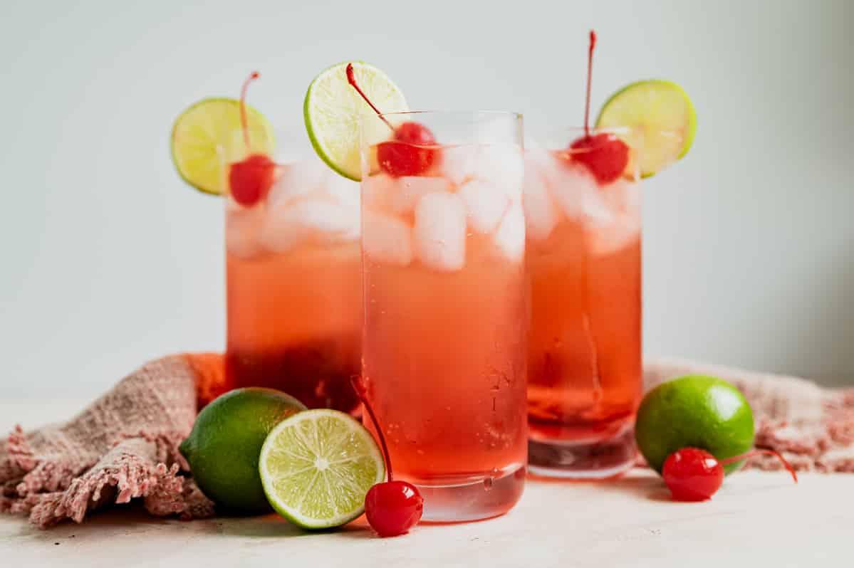 Shirley Temple Recipe Drink | Tastes of Lizzy T