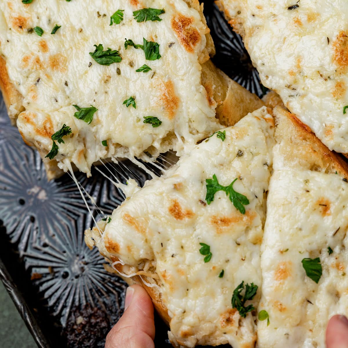 Gumbo | The Best Cheesy Garlic Bread