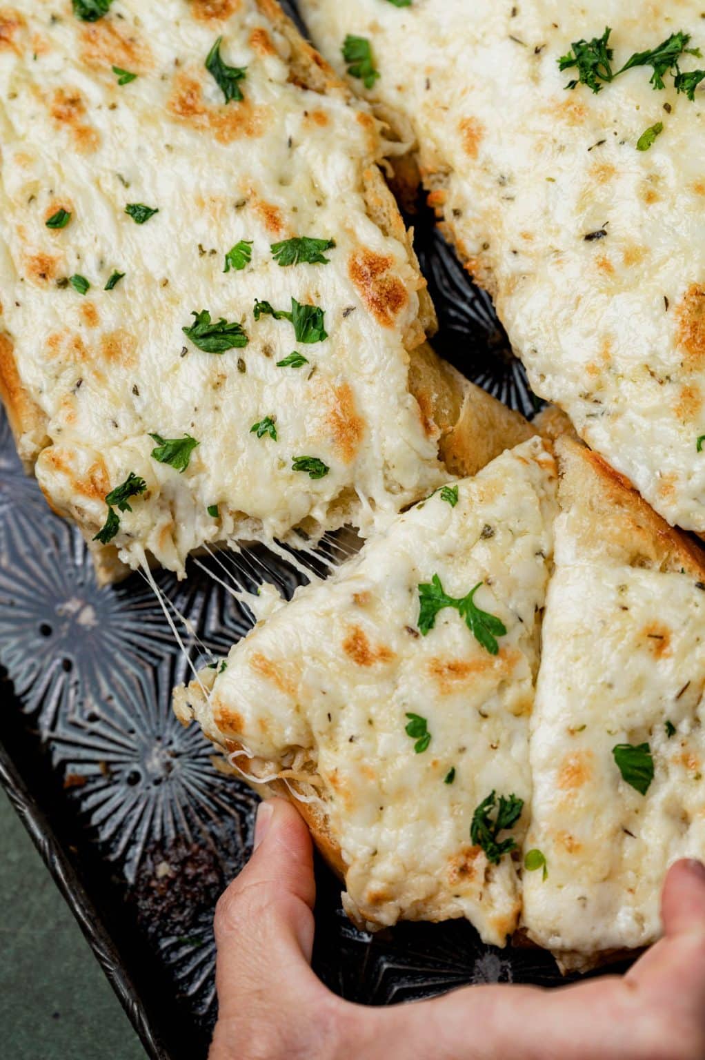 The Best Cheesy Garlic Bread | Tastes of Lizzy T