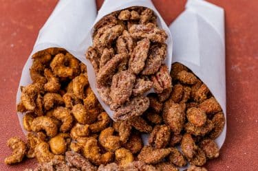 Cinnamon Sugar Roasted Pecans - Tastes of Lizzy T