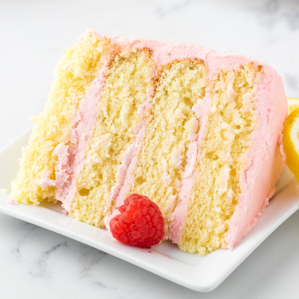 Lemon Raspberry Cake Recipe