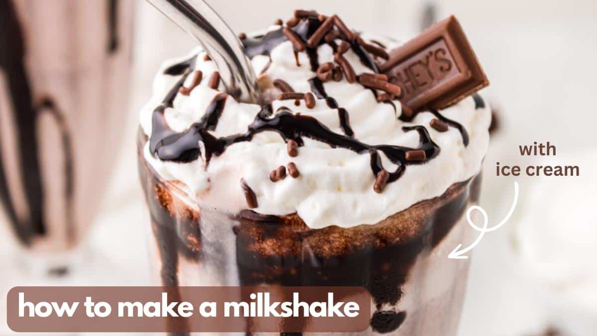 How to Make a Milkshake with Ice Cream - Tastes of Lizzy T