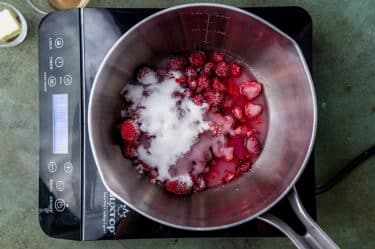 Easy Raspberry Sauce with a Secret Ingredient