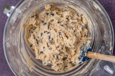 Toffee Cookies with Chocolate Chips | Tastes of Lizzy T