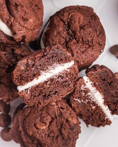Chocolate Sandwich Cookies Recipe | Tastes of Lizzy T