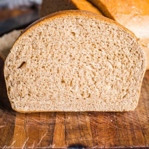 English Toasting Bread Recipe | Tastes of Lizzy T