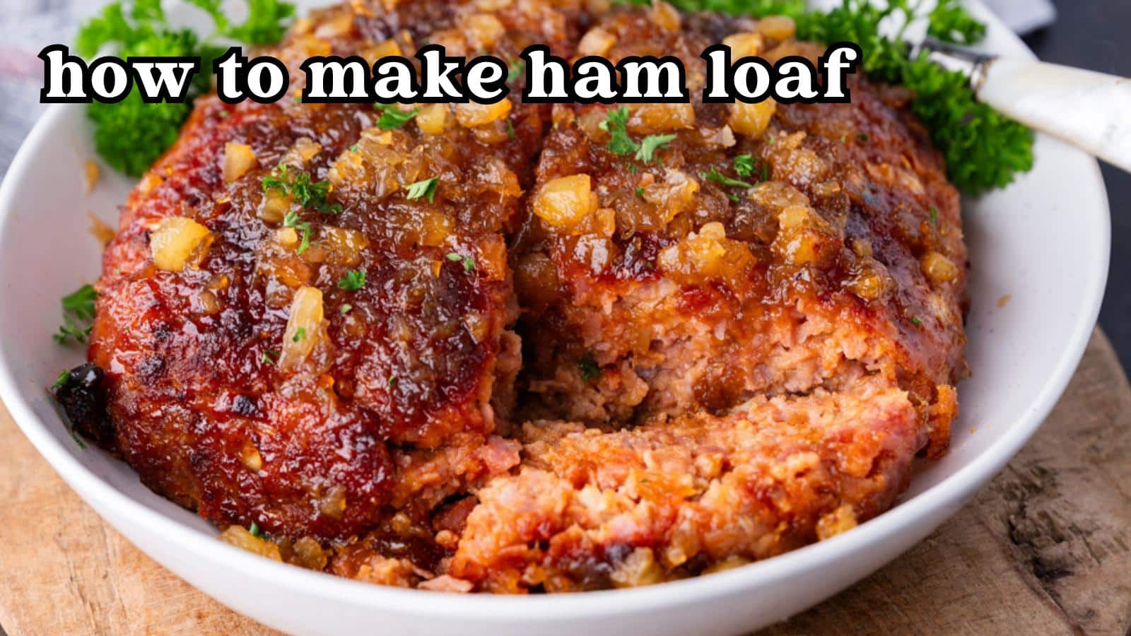 Ham Loaf (With Brown Sugar Pineapple Glaze) | Tastes of Lizzy T