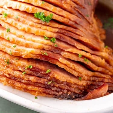 Slow Cooker Ham Recipe - Tastes of Lizzy T