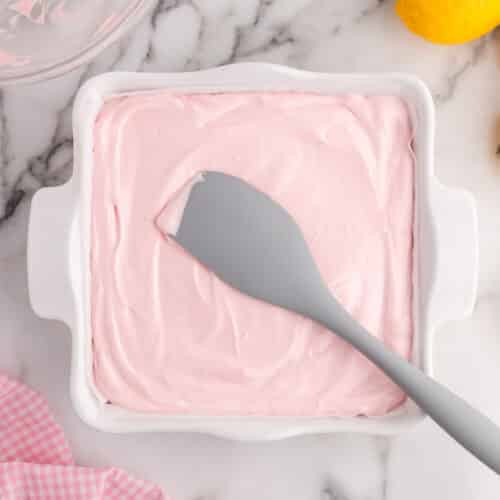 Pink Lemonade Pie Squares | Tastes of Lizzy T