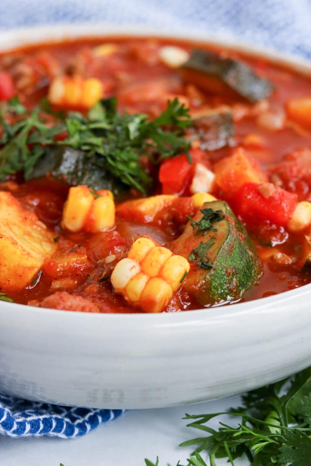 Summer Chili | Tastes of Lizzy T