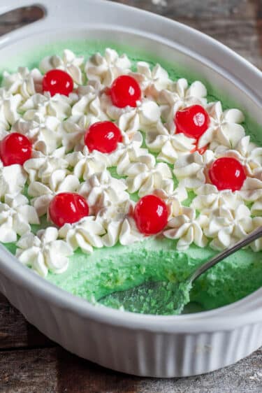 7UP Lime Jello Salad Recipe {Easy Fruit Salad with Pineapple}
