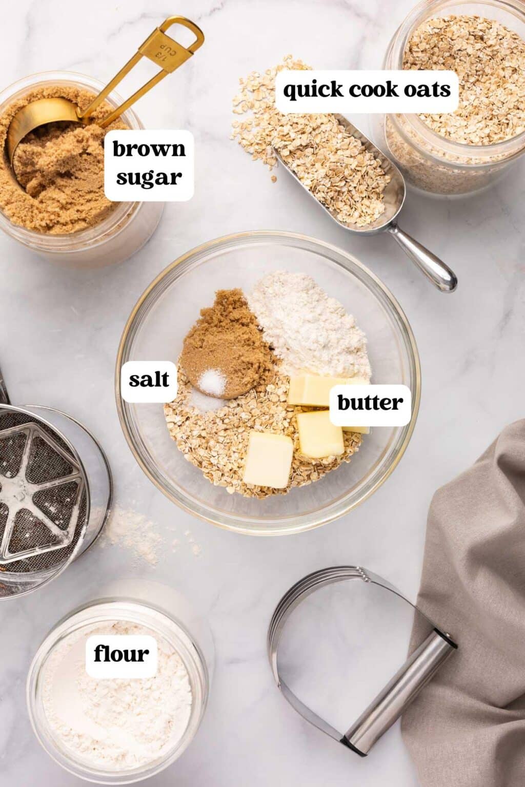 Oatmeal Pie Crust {Easy Recipe for Cream Pies} | Tastes of Lizzy T