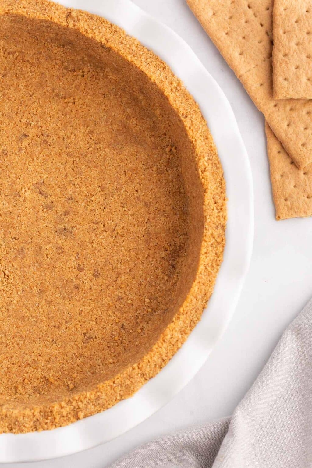 Graham Cracker Pie Crust Recipe | Tastes of Lizzy T