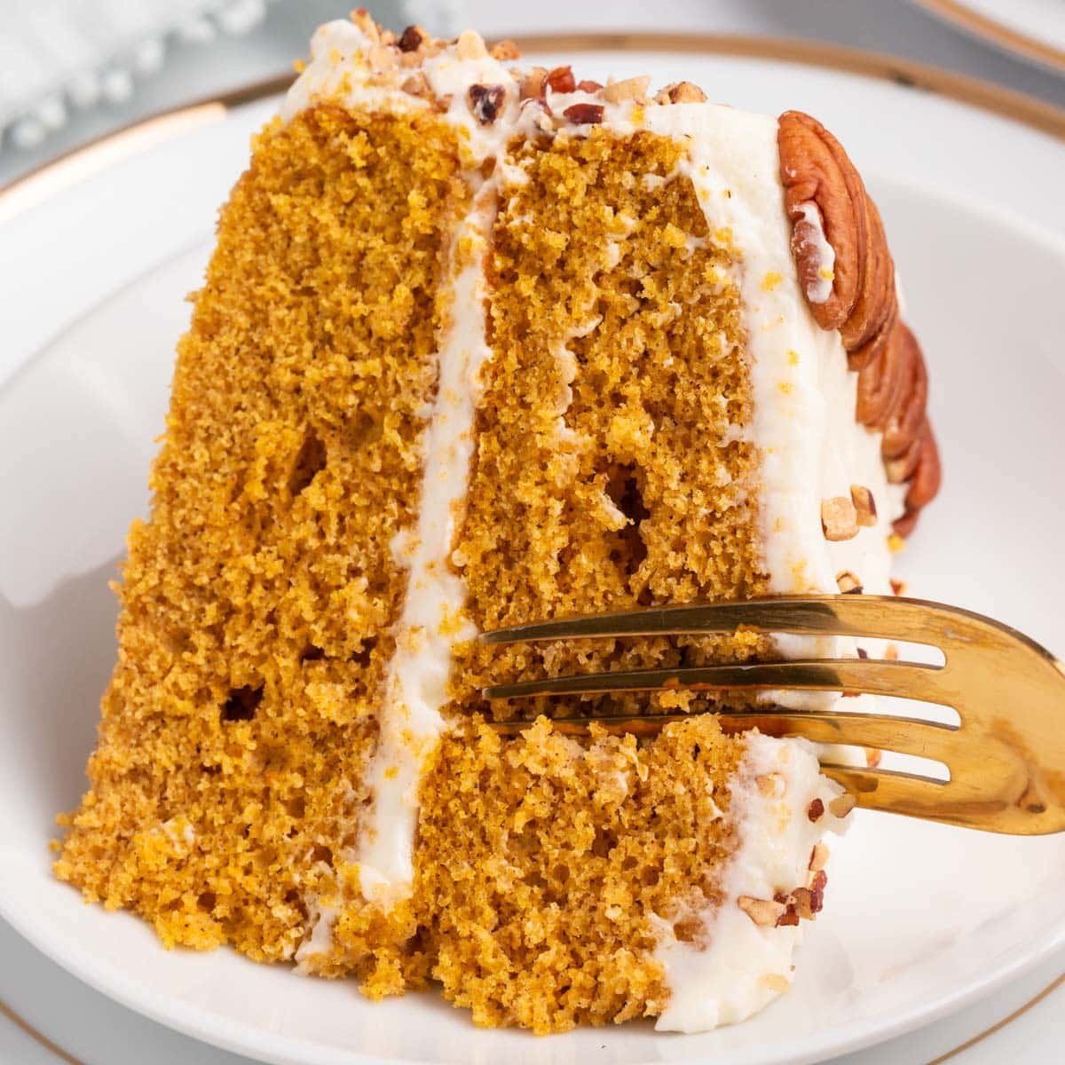 Pumpkin Spice Cake Pumpkin Spice Cake With Cream Cheese Frosting