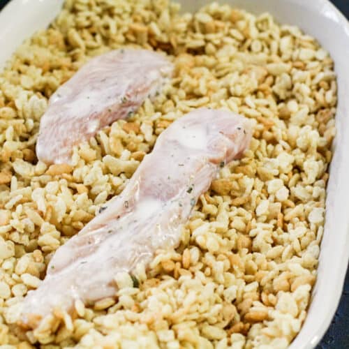 Rice Krispies Chicken Recipe | Tastes of Lizzy T