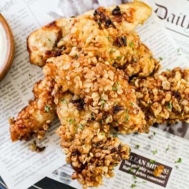 Rice Krispies Chicken Recipe | Tastes of Lizzy T