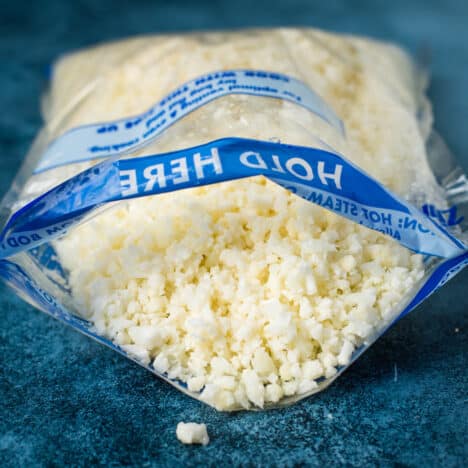 Steamed Cauliflower Rice | Tastes of Lizzy T