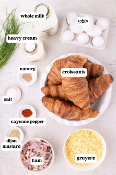 Croissant Breakfast Bake - Tastes of Lizzy T