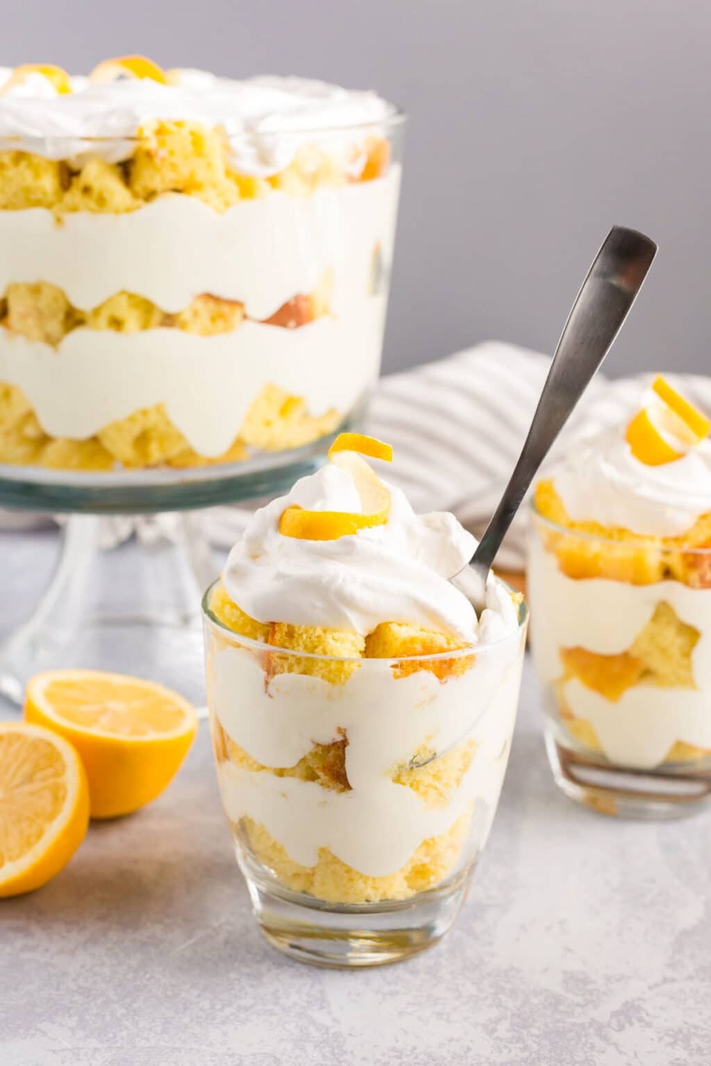 Lemon Trifle Recipe | Tastes of Lizzy T